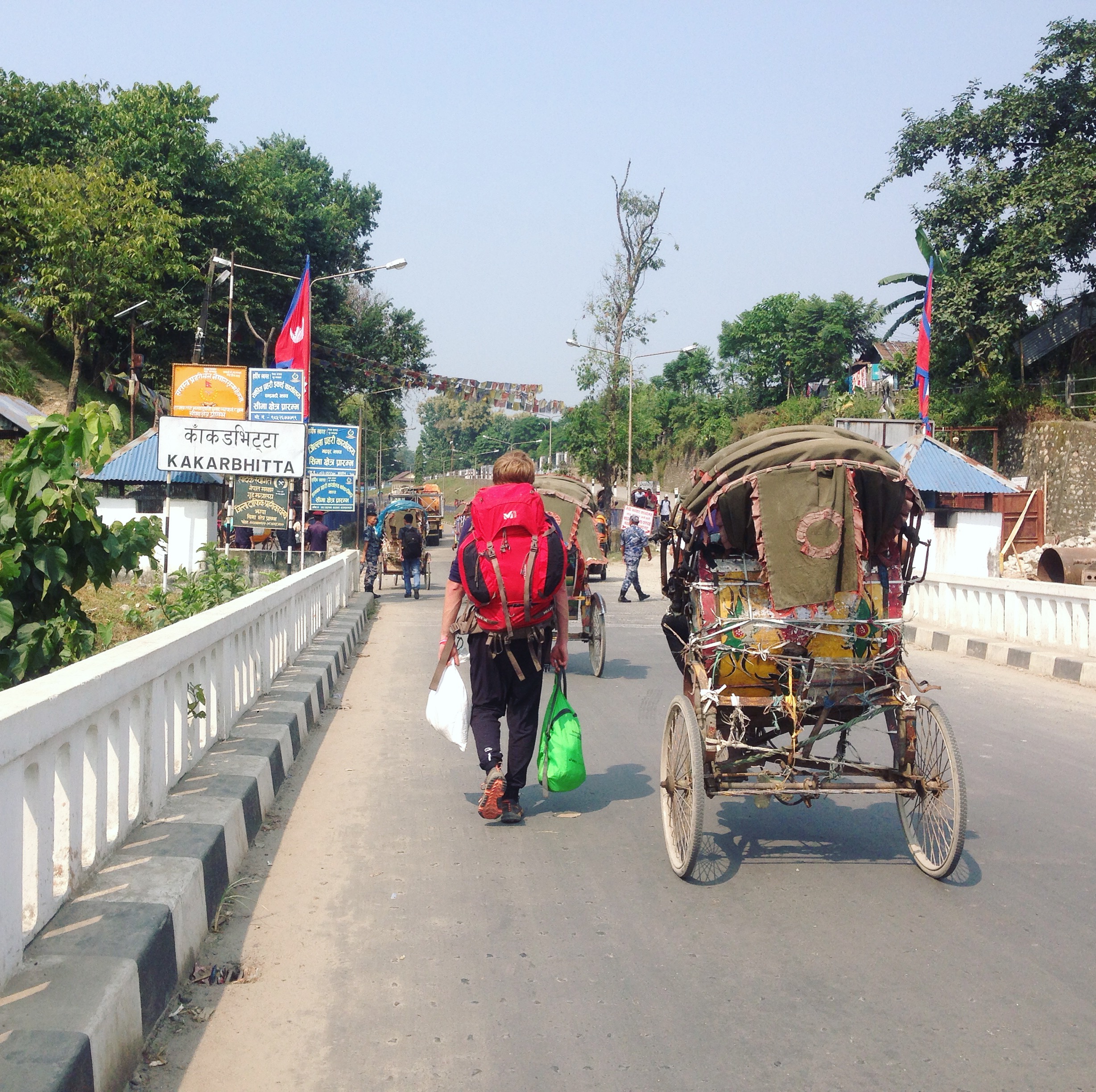 Frontière Indo-Népalaise Panitanki-Kakarbhitta - Burro&Mozza